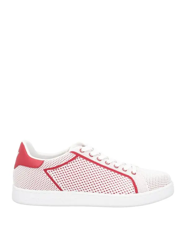 EA7 Two-tone Knit Low-top Sneakers