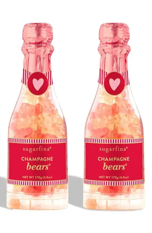 SUGARFINA Champagne Bears® Set Of 2 Celebration Bottles - No Color