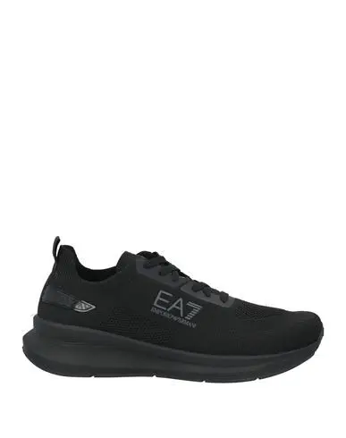 EA7 Knitted Sock Sneakers - Black