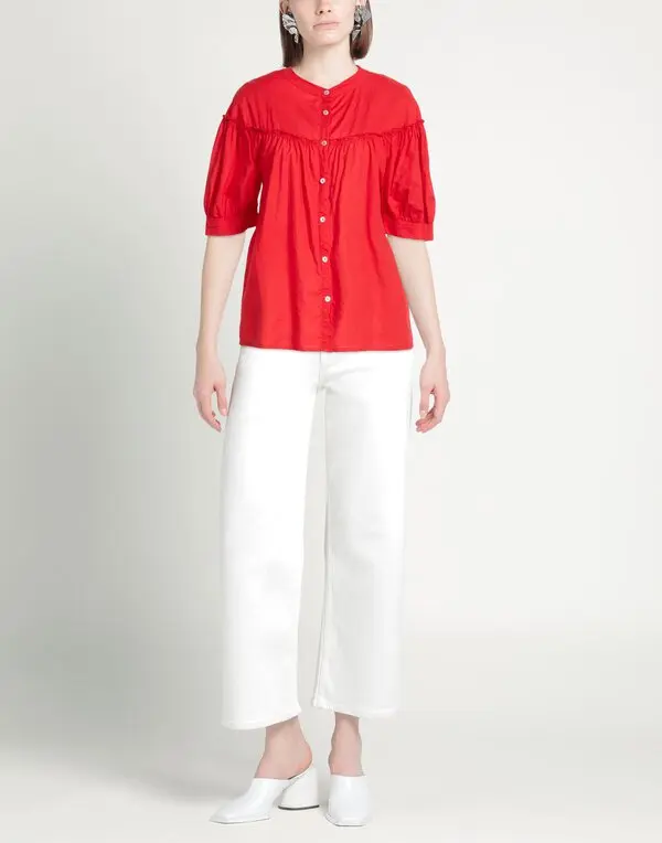LE STREGHE Woven Cotton Shirt