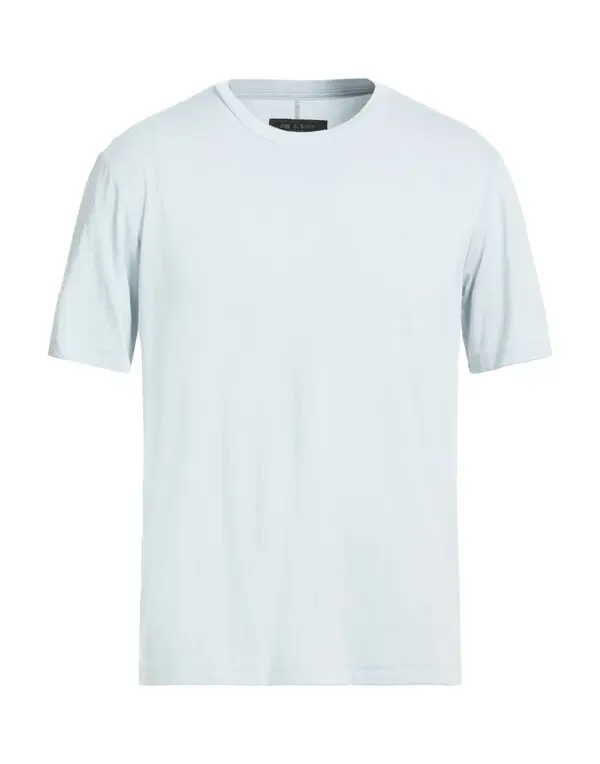 Rag & Bone T-shirt Size Viscose, Polyester - Blue