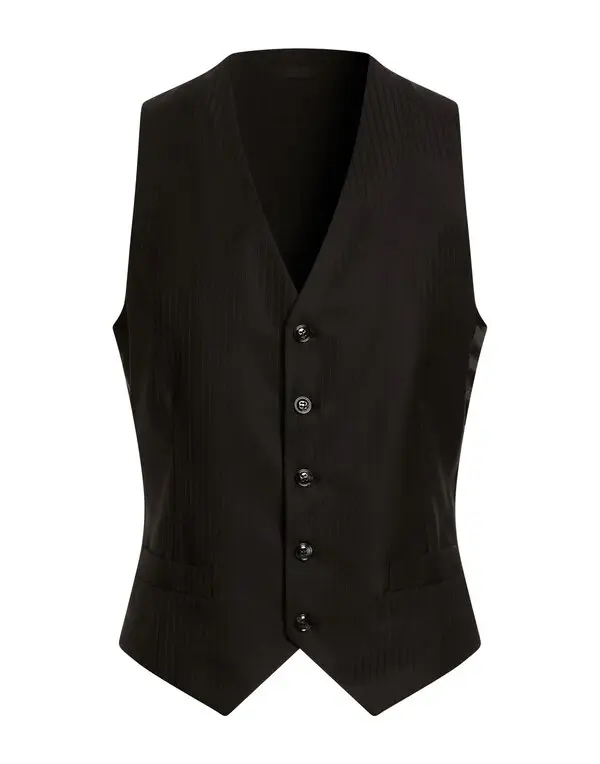 Giorgio Armani Tailored Vest In Virgin Wool