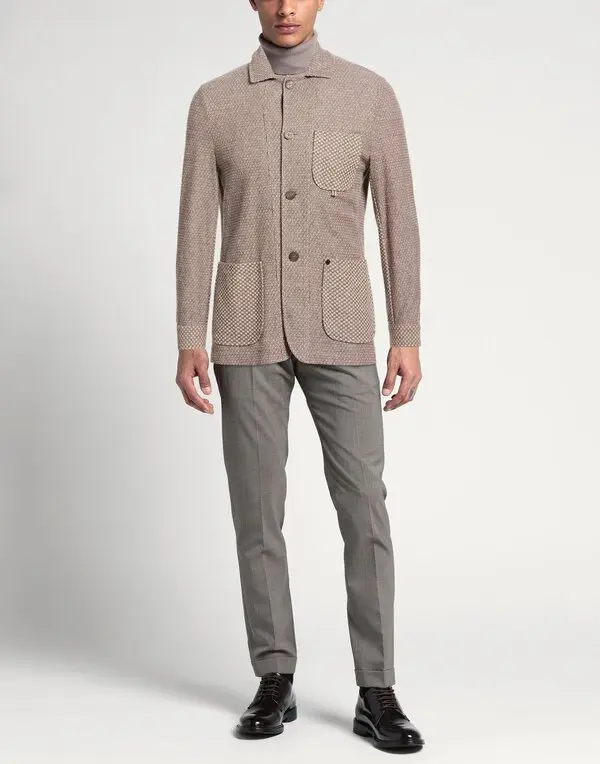 DISTRETTO 12 Single-breasted Knitted Blazer