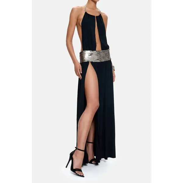 JADED LONDON Oryx Sequin Maxi Dress