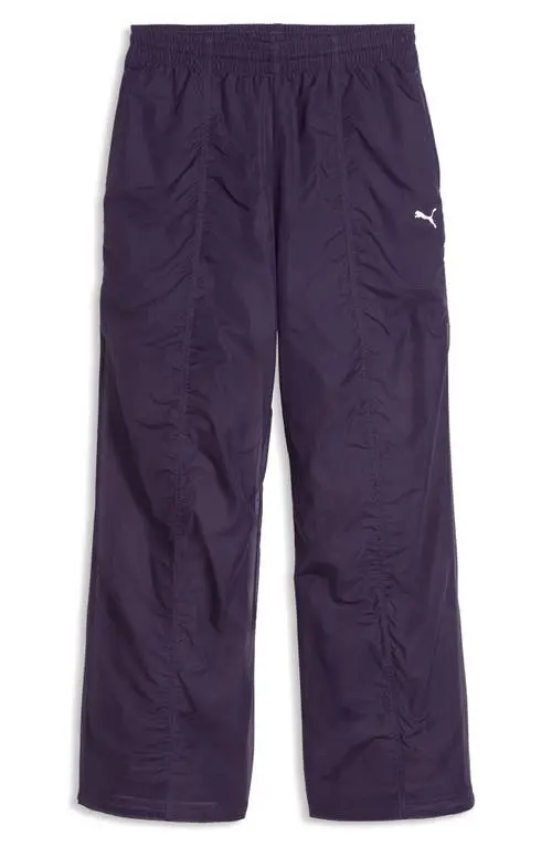 PUMA Woven Track Pants - Deep Plum