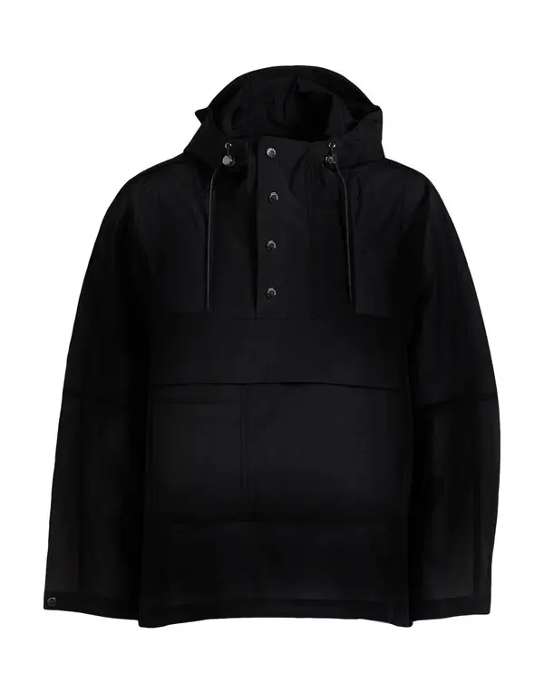 Emporio Armani Hooded Polyamide Jacket - Black