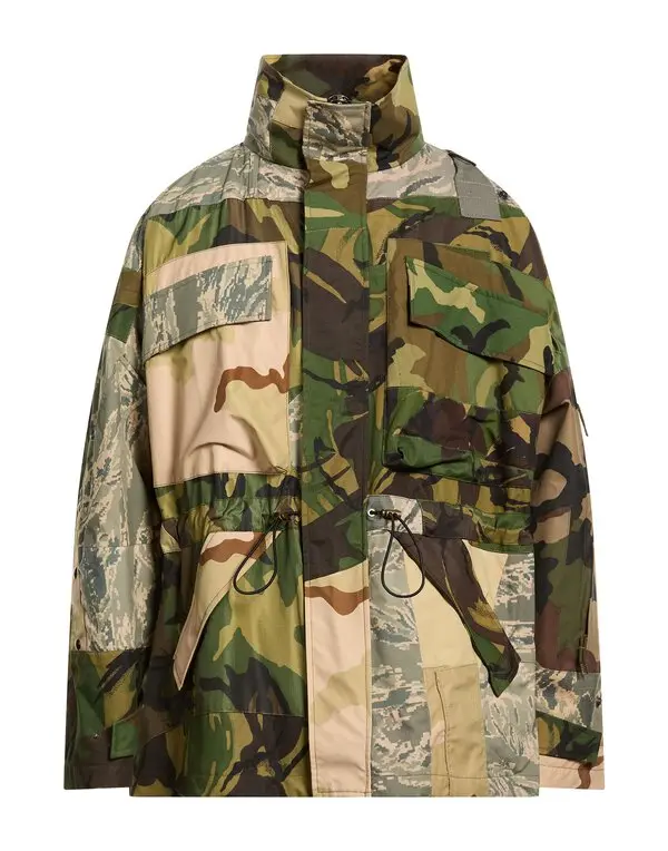 DOLCE&GABBANA 迷彩柄キルティングジャケット DOLCE&GABBANA(ドルチェ&ガッバーナドルガバ) Camouflage Leather