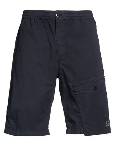 C.P. COMPANY Cotton-elastane Cargo Shorts - Blue