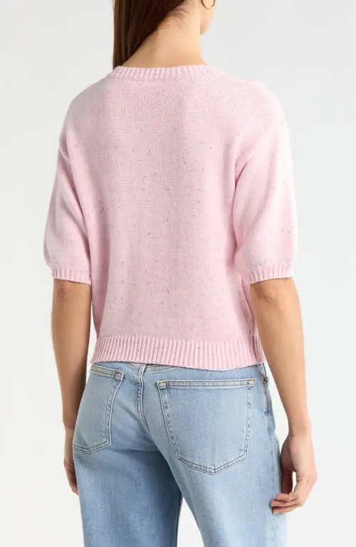 Astr The Label Collette Speckled Knit Sweater