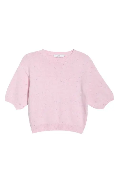 Astr The Label Collette Speckled Knit Sweater