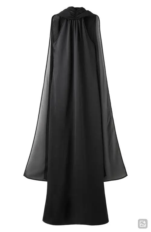 Mango Satin Halter Dress