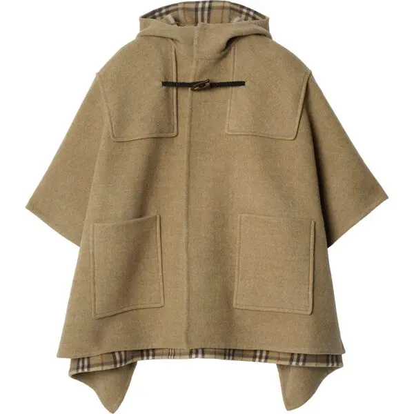 Burberry Wool Duffle Cape
