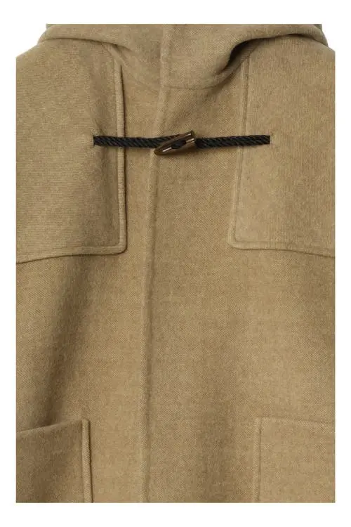 Burberry Wool Duffle Cape