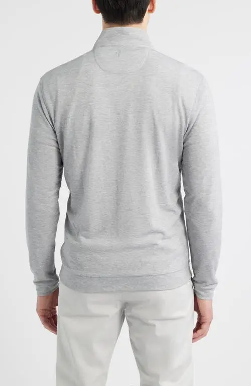 Johnnie-o Pircio Performance Quarter Zip Pullover - Seal