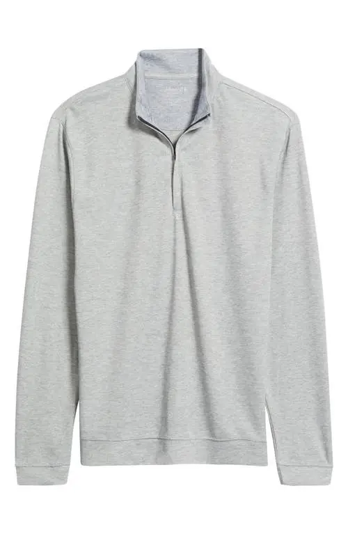 Johnnie-o Pircio Performance Quarter Zip Pullover - Seal