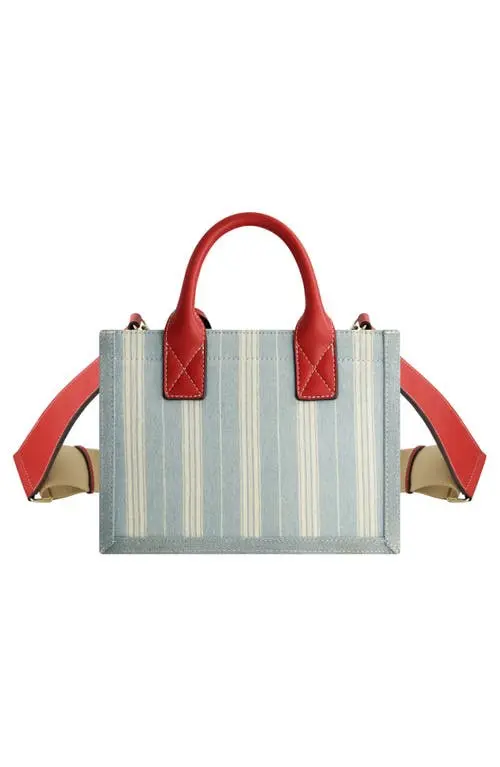 True Religion Stripe Modern Tote