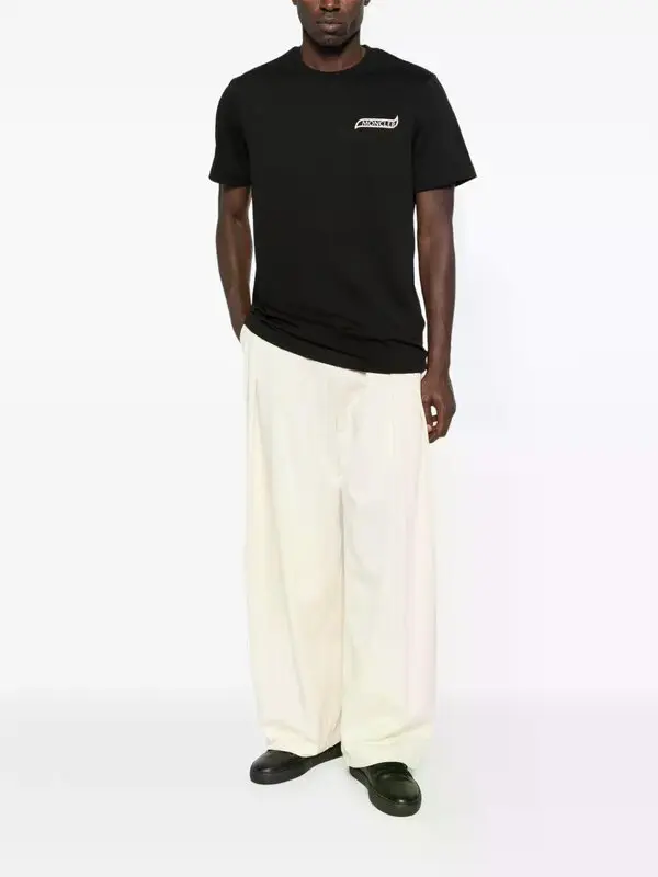 Moncler Ss Logo-detail T-shirt