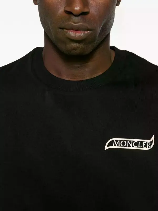 Moncler Ss Logo-detail T-shirt