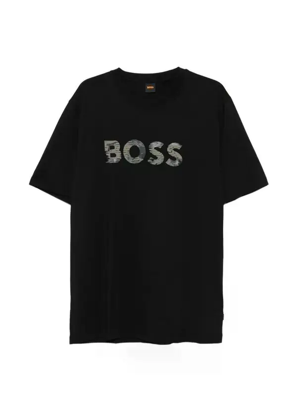 BOSS Camouflage-logo T-shirt