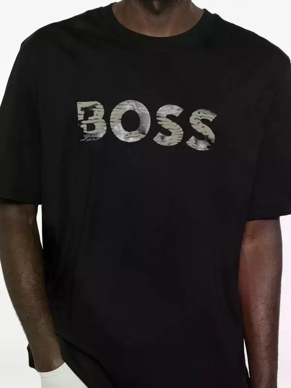 BOSS Camouflage-logo T-shirt