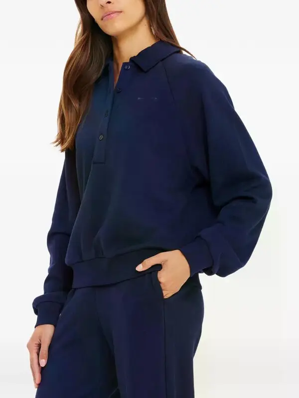 The Upside Elle Polo Sweater - Blue