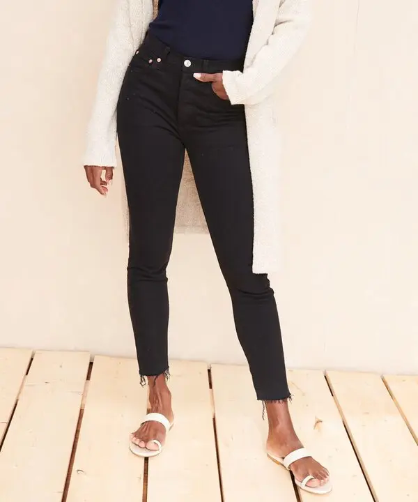 Jenni Kayne High-rise Ankle Crop Jeans