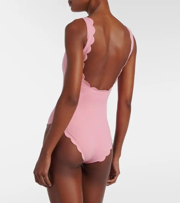Marysia Palm Springs Scalloped Swimsuit - Pink