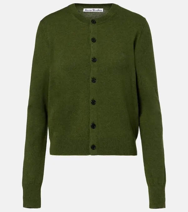 Acne Studios Wool And Yak-blend Cardigan