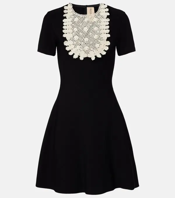 Valentino Garavani Crochet Minidress