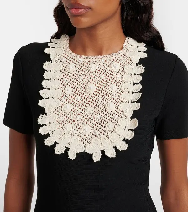 Valentino Garavani Crochet Minidress