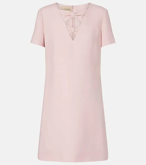 Valentino Garavani Crepe Couture Mini Dress