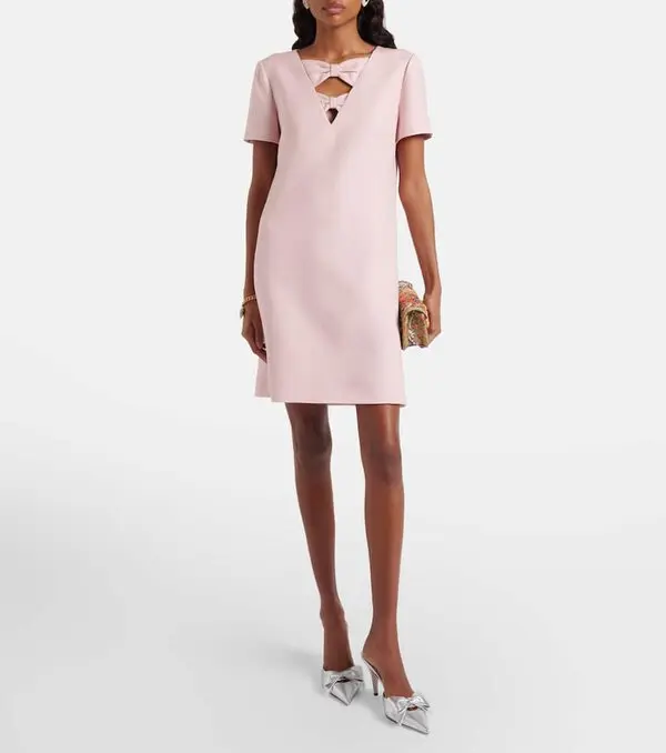 Valentino Garavani Crepe Couture Mini Dress