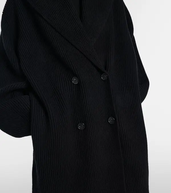 TOTEME Wool-blend Cardigan - Black