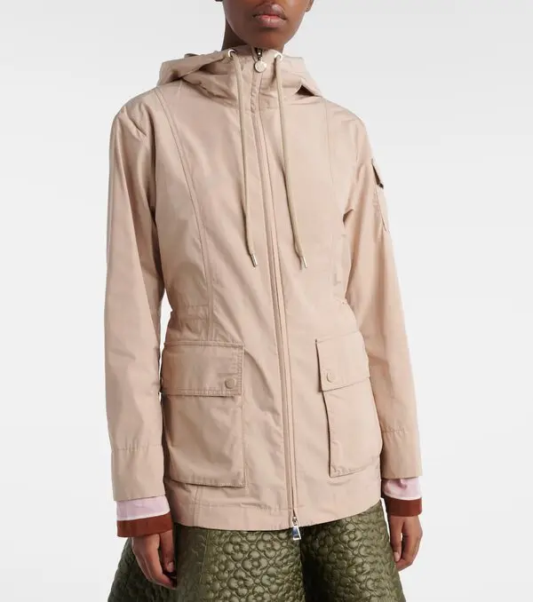 Moncler Leandro Technical Poplin Parka