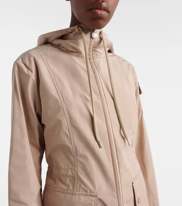 Moncler Leandro Technical Poplin Parka