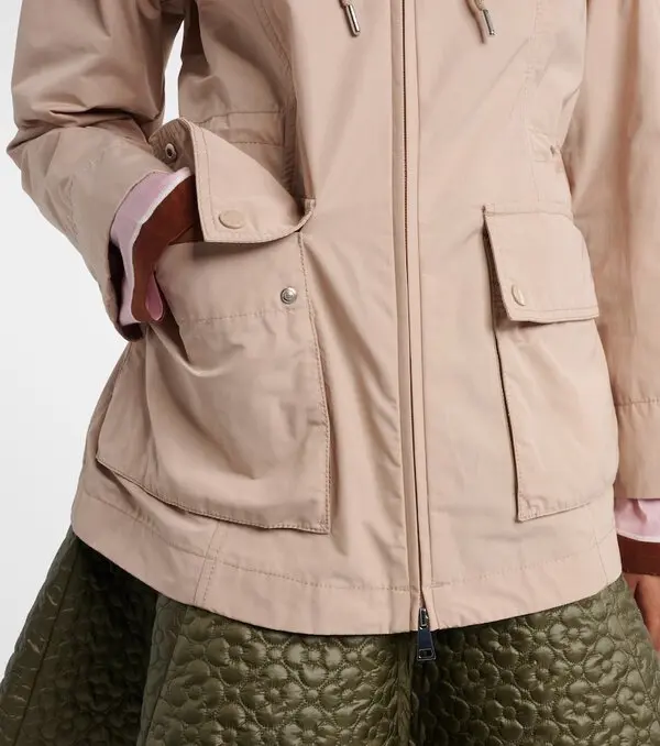 Moncler Leandro Technical Poplin Parka