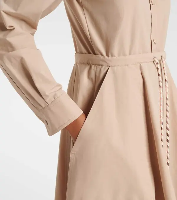 Moncler Poplin Shirt Dress