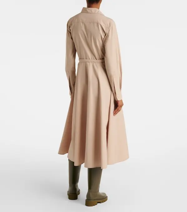Moncler Poplin Shirt Dress