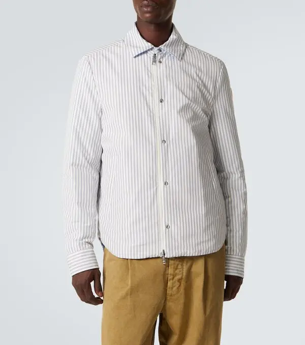 Moncler Crescent Reversible Down Overshirt