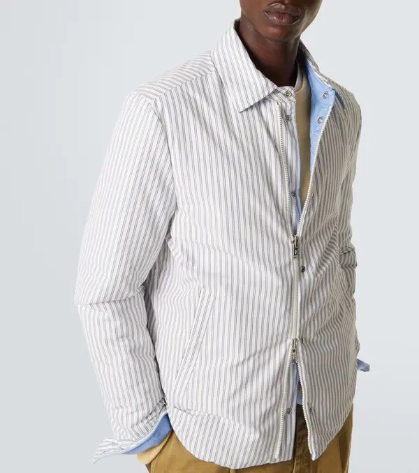 Moncler Crescent Reversible Down Overshirt