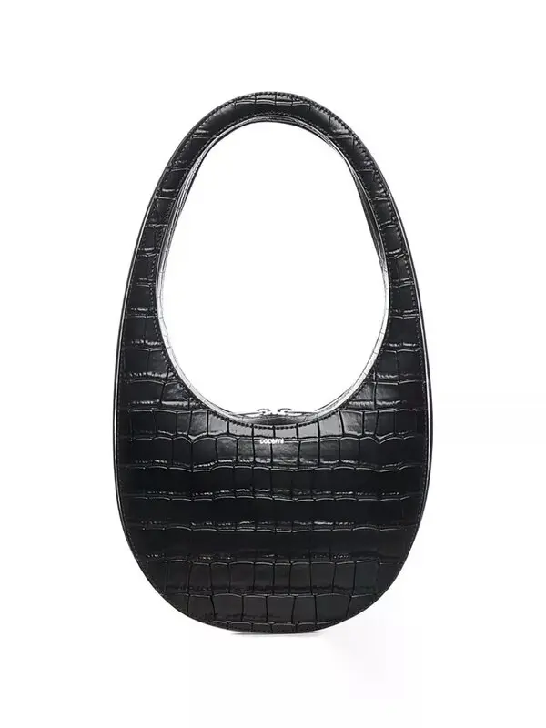 Coperni Leather Shoulder Bag - Black