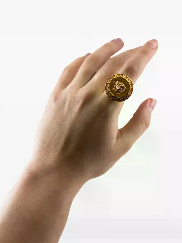 Versace Medusa Motif Ring