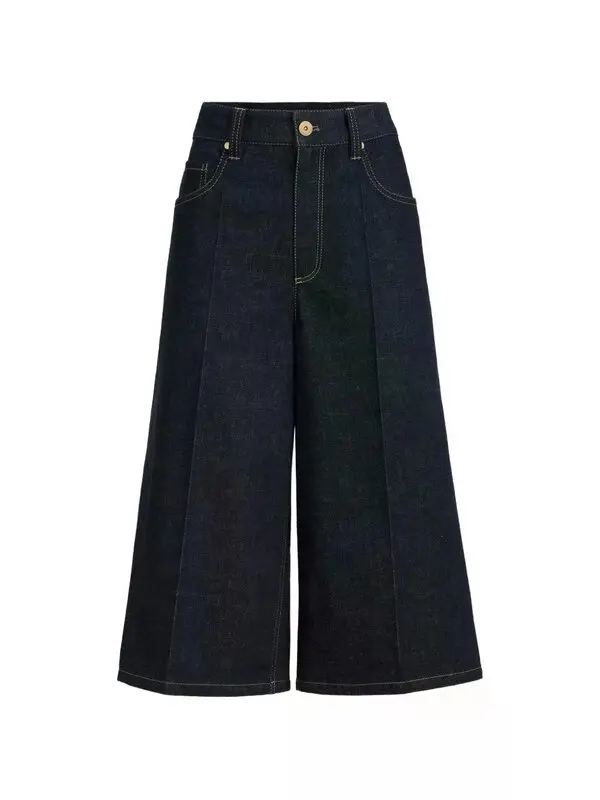 Brunello Cucinelli Belted Denim Shorts