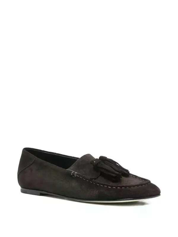Dear Frances Drew Suede Loafers