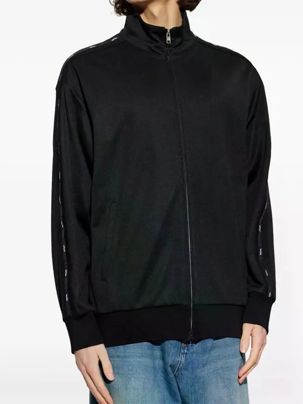 Moschino Zip Trim High-neck Sweater