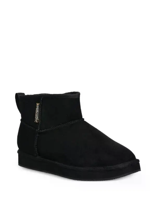 Just Cavalli Logo-detail Ankle Boots