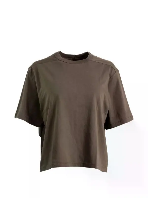 Rick Owens Seam-detail T-shirt - Brown