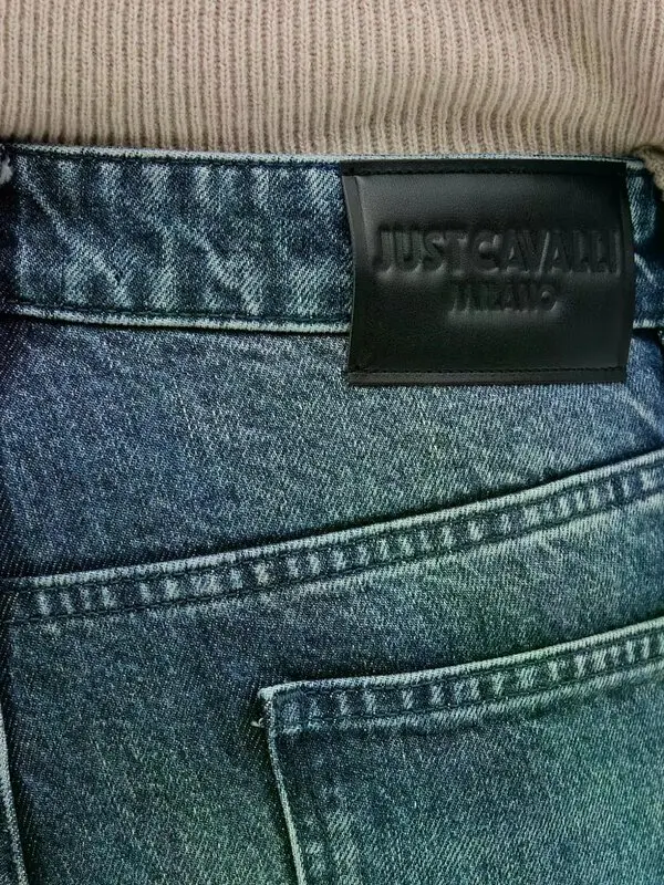 Just Cavalli Faded-effect Jeans
