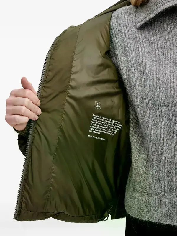 Marc O'polo Hooded Padded Jacket - Green