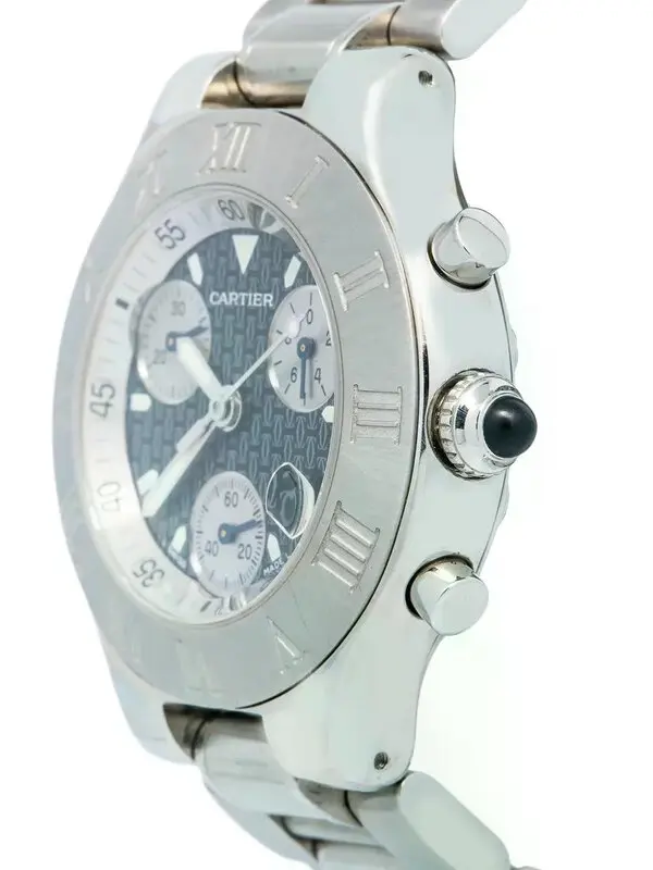 CARTIER Chronograph 21 Patterned 38mm Watch